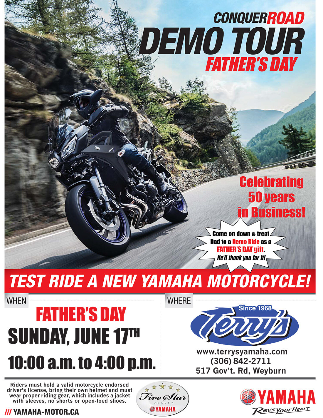 Call (306) 842-2711 for Terry's Cycle Ltd in Weyburn Saskatchewan ...